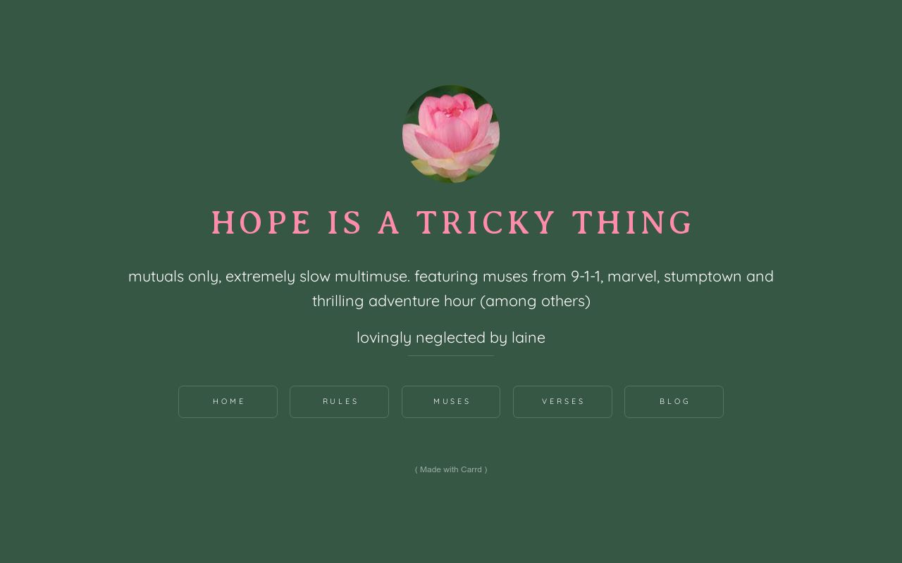 hope is a tricky thing
